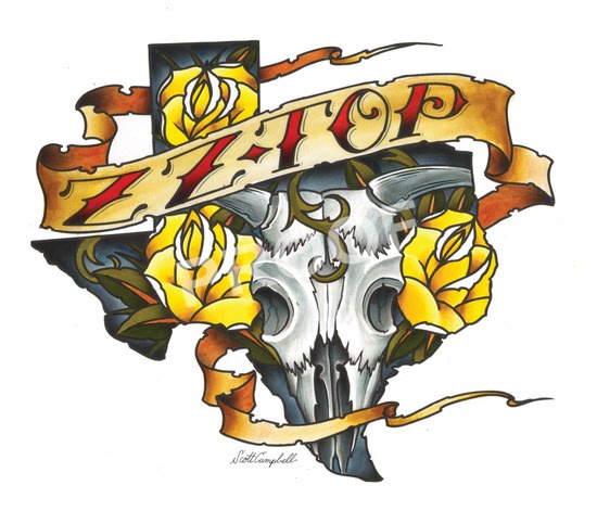 Tattoo ZZ top - ROSS MALLOR