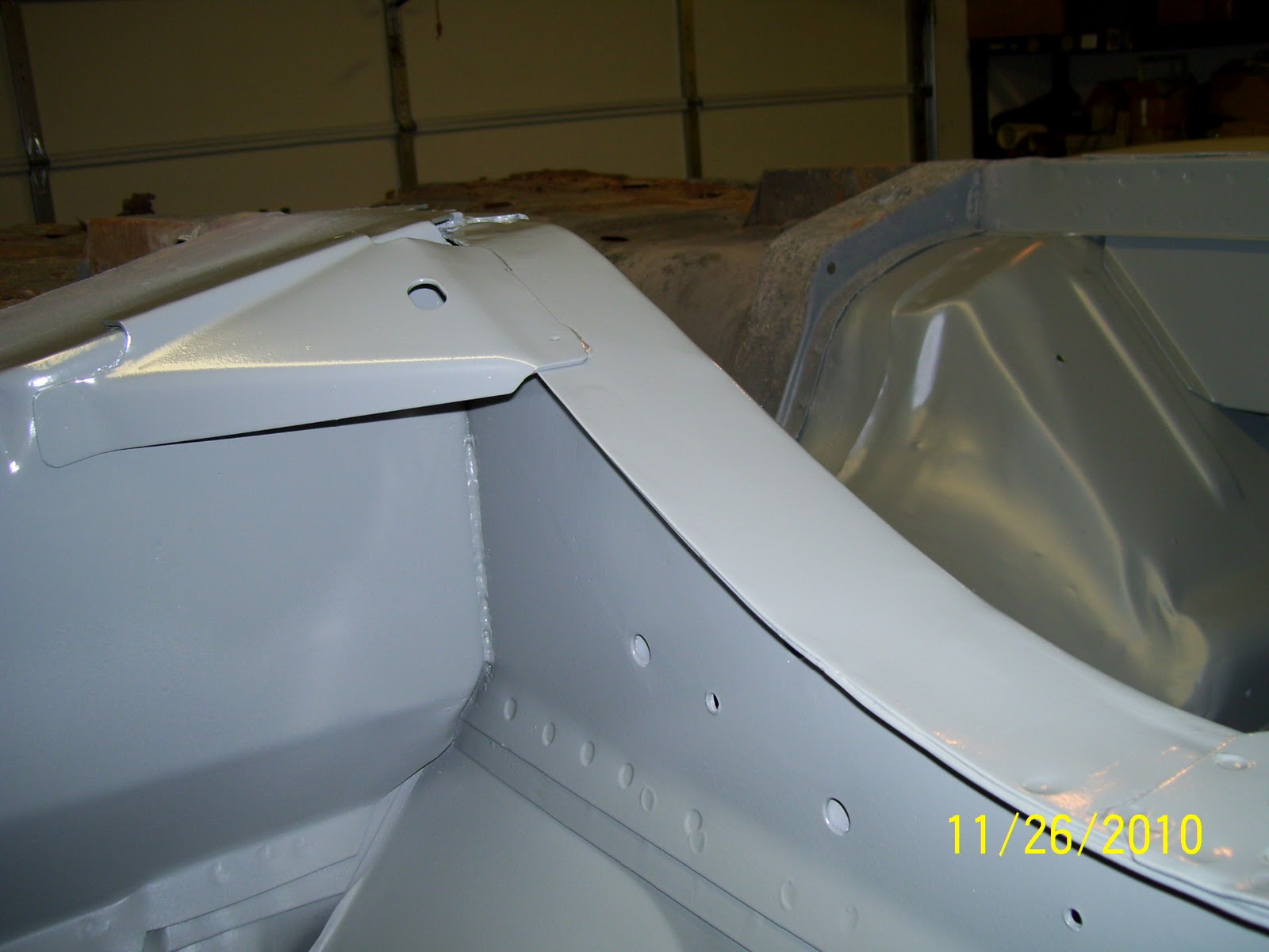 Night Mission Boss 302 Blog: Front radius arm brackets & torque box ...