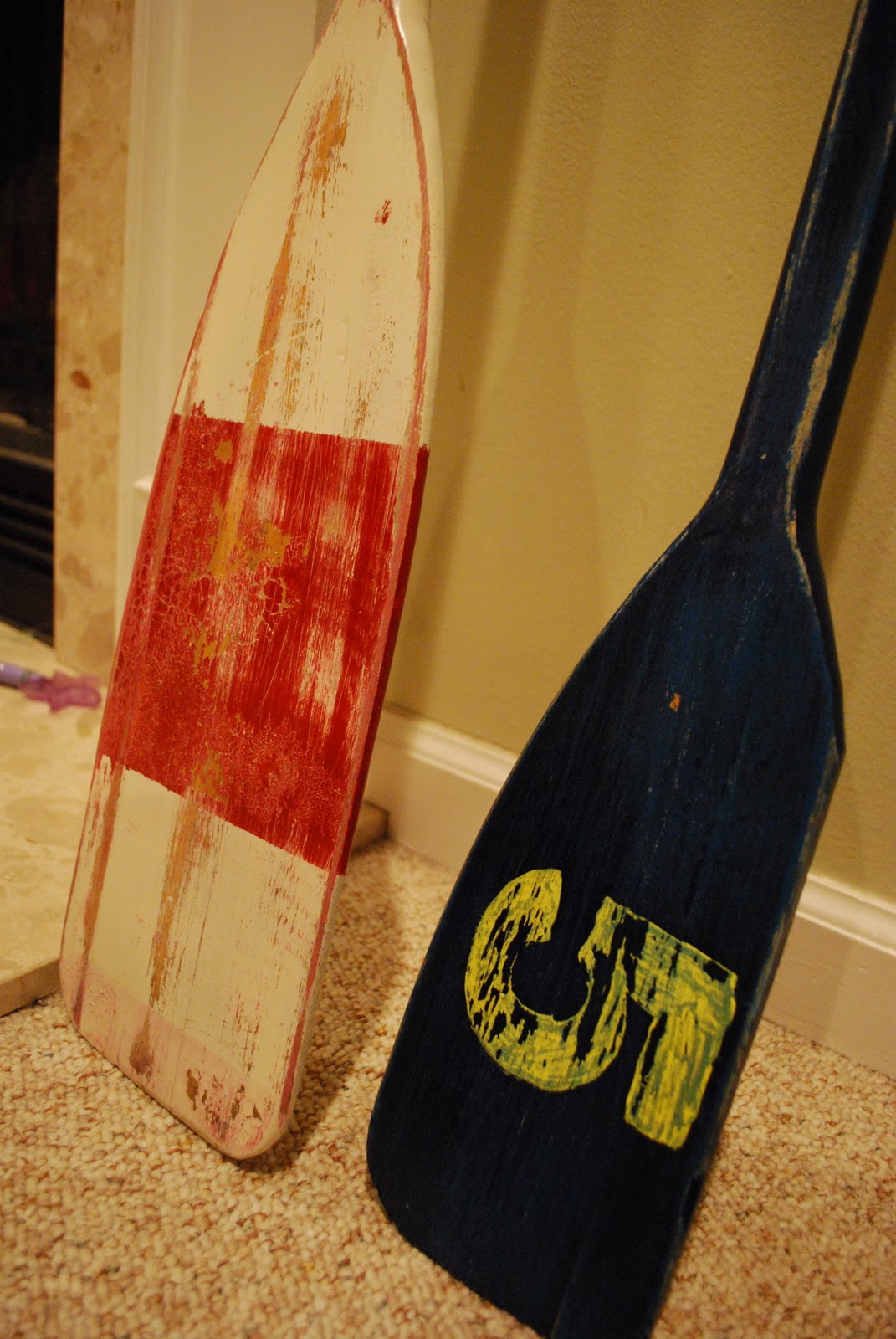 Tulip and Turnip: DIY Oars, Pottery Barn Style