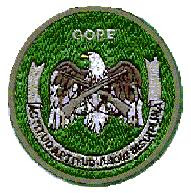 G.O.P.E. Grupo de Operaciones Policiales Especiales: Logo GOPE