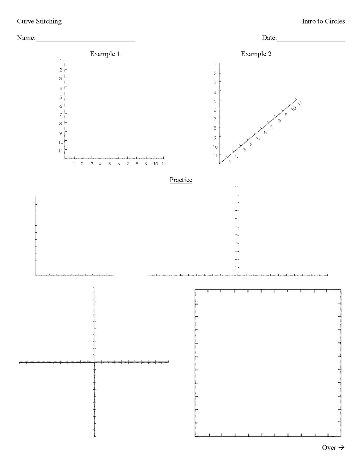 Mr. Ryals' Geometry Blog: Curve Stitching