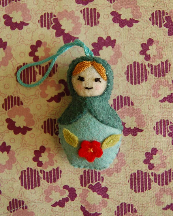 Sew to Speak: April's Mini Matryoshkas