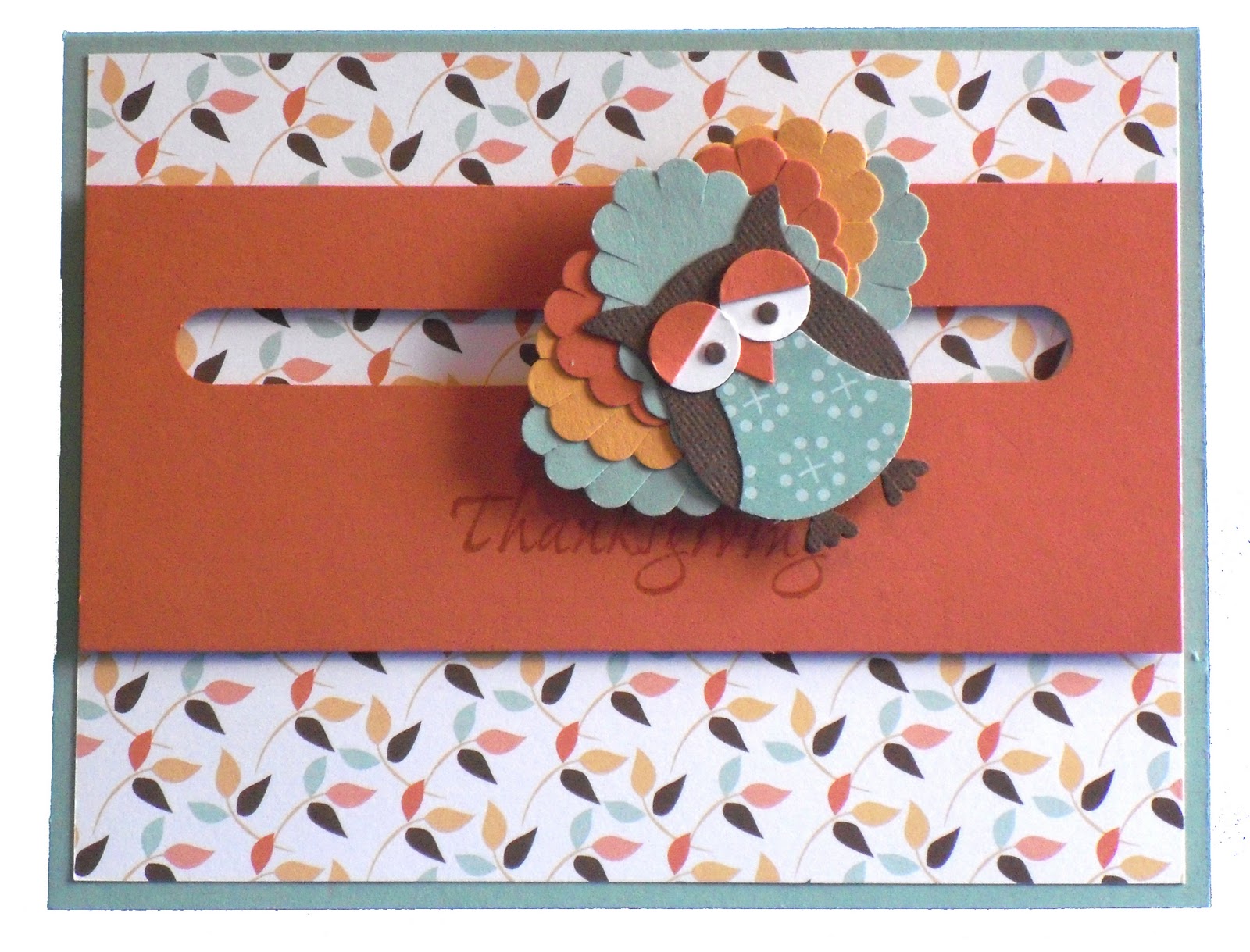 Crafts by Beth: Tammy Turkey Spinner Card