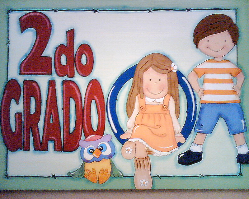 Inédito: LETREROS PARA EL COLEGIO TRICOLOR