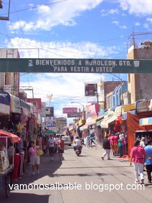 El Bable: Bienvenidos a Moroleón, Guanajuato, para vestir a Usted!