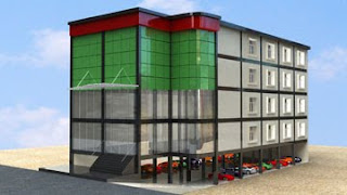 Creative Studio - Advertising: Cladding Design for a Building Complex