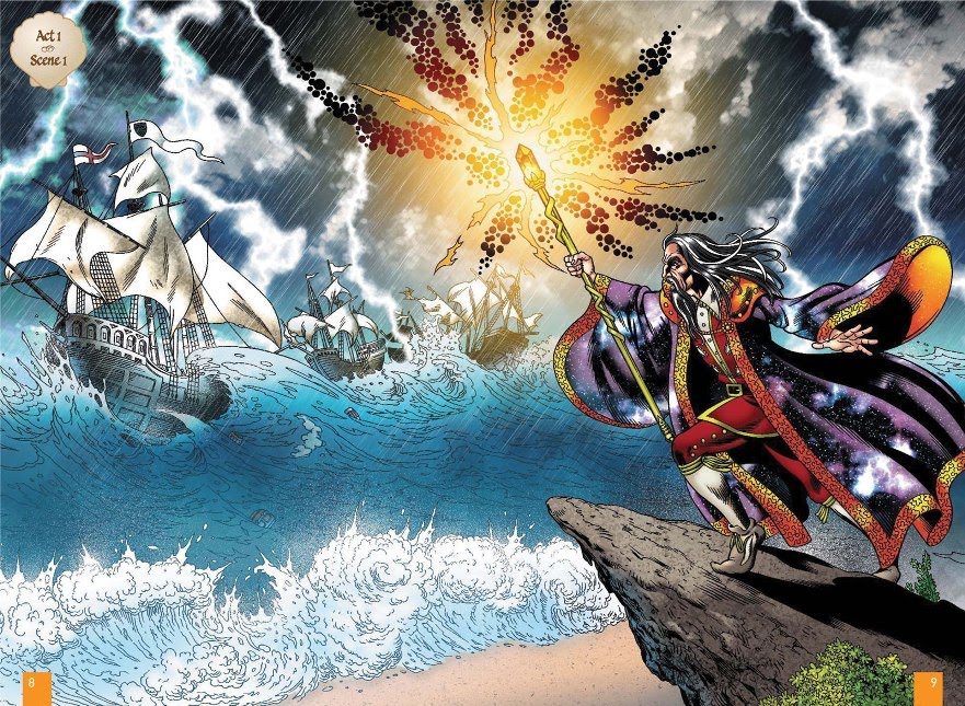 HAWARD ART HOUSE: THE TEMPEST GRAPHIC NOVEL PLUG