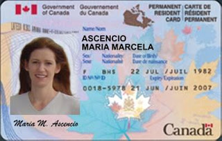 Les Rodrigues au froid: O PRC (Permanent Resident Card)