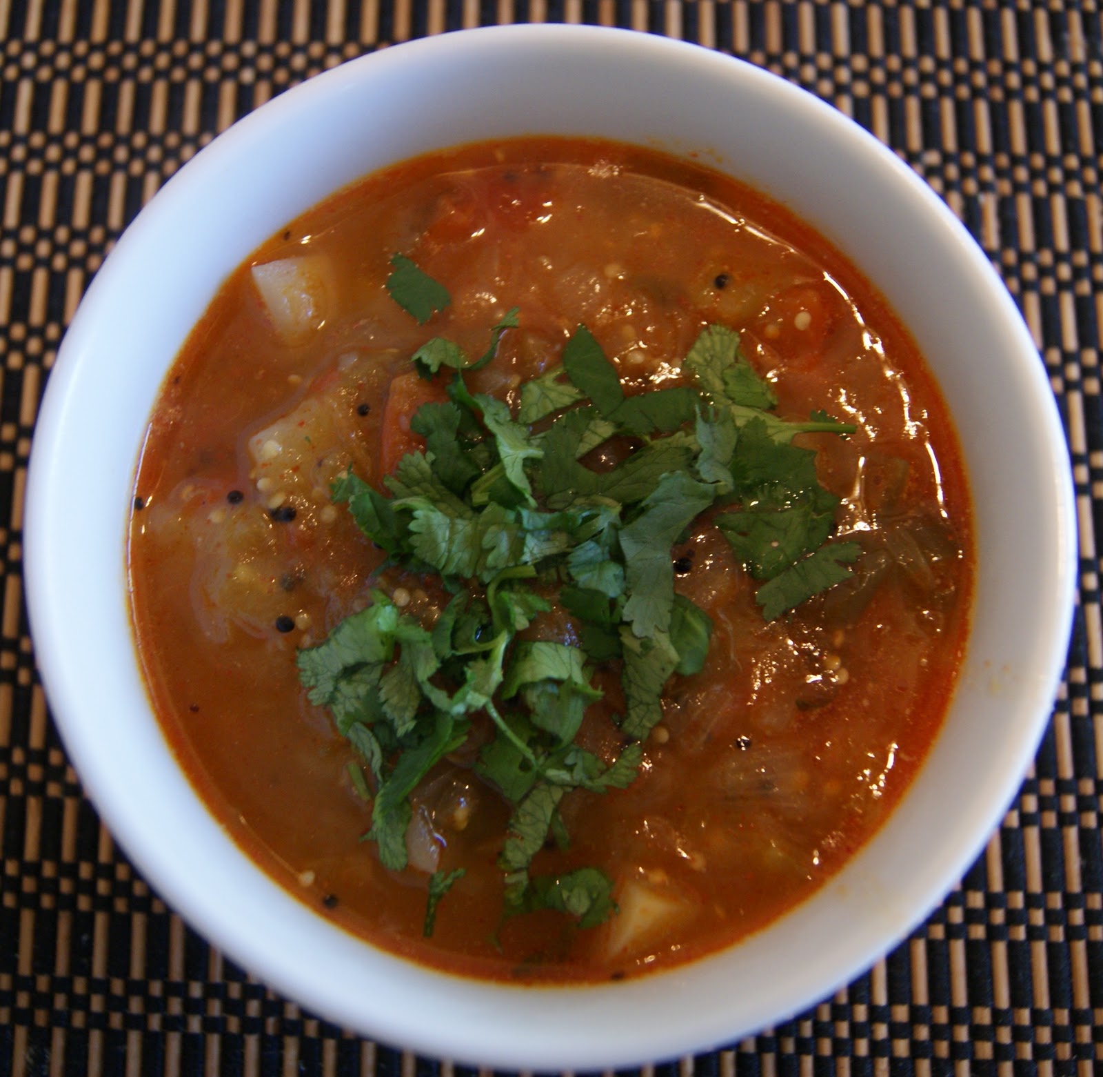 Aai chya recipes: Kachchya Tomato chi Bhaaji