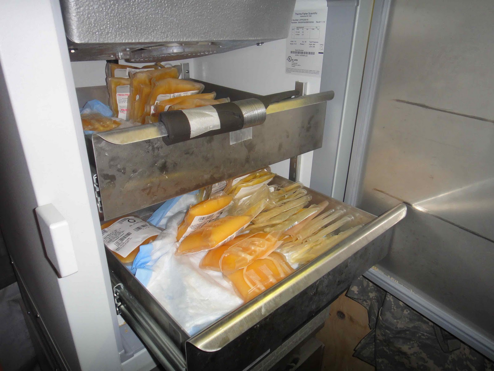 CRNA in the 'Stan: The "Walking Blood Bank"