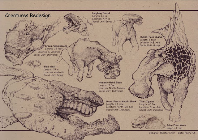 Chester Chien: Creature Design