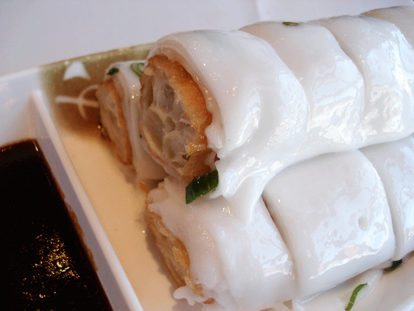 sake + cheese: some dim sum