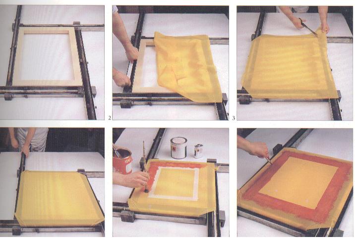 Curso de Estampado Y Serigrafia