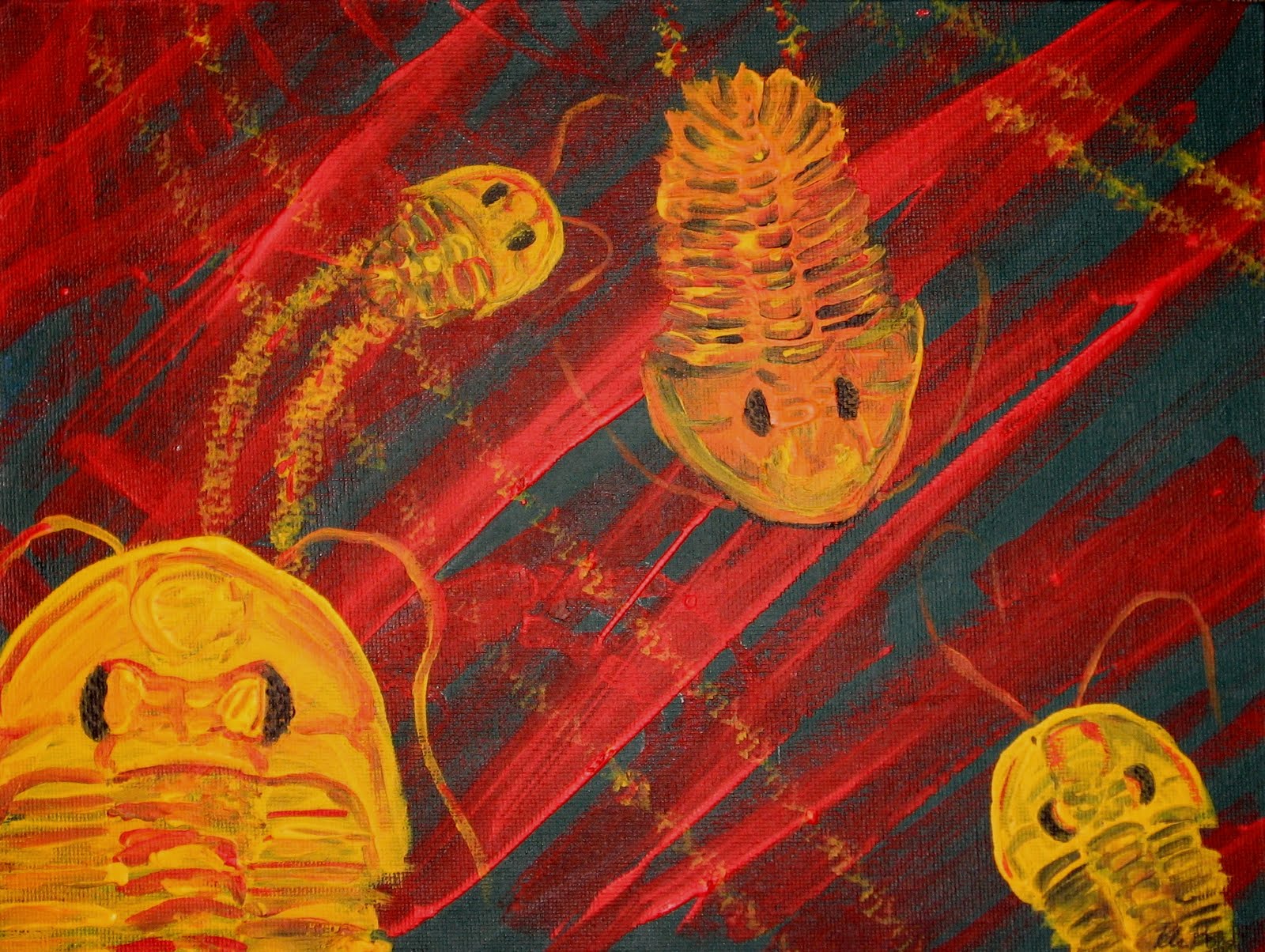 Geology in Art: Cephalon: Emotional Trilobites! (Trilobites in Visual ...