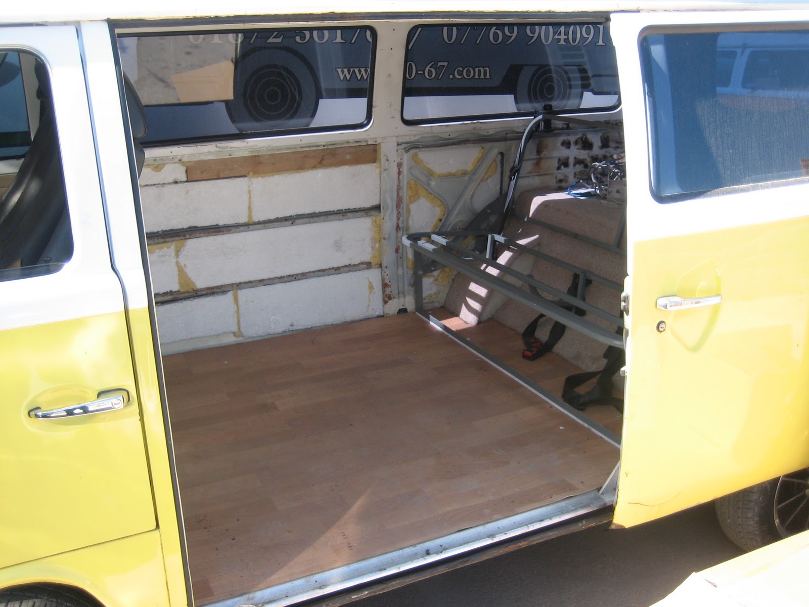Colin Rouse Auto Trim : VW Bay Window Van, Complete Rear Interior.........