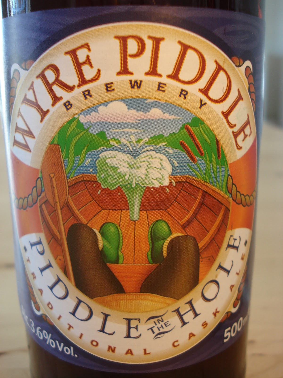 The Bottled Beer Year: Day Nine, Beer Nine - Wyre Piddle's "Piddle In ...