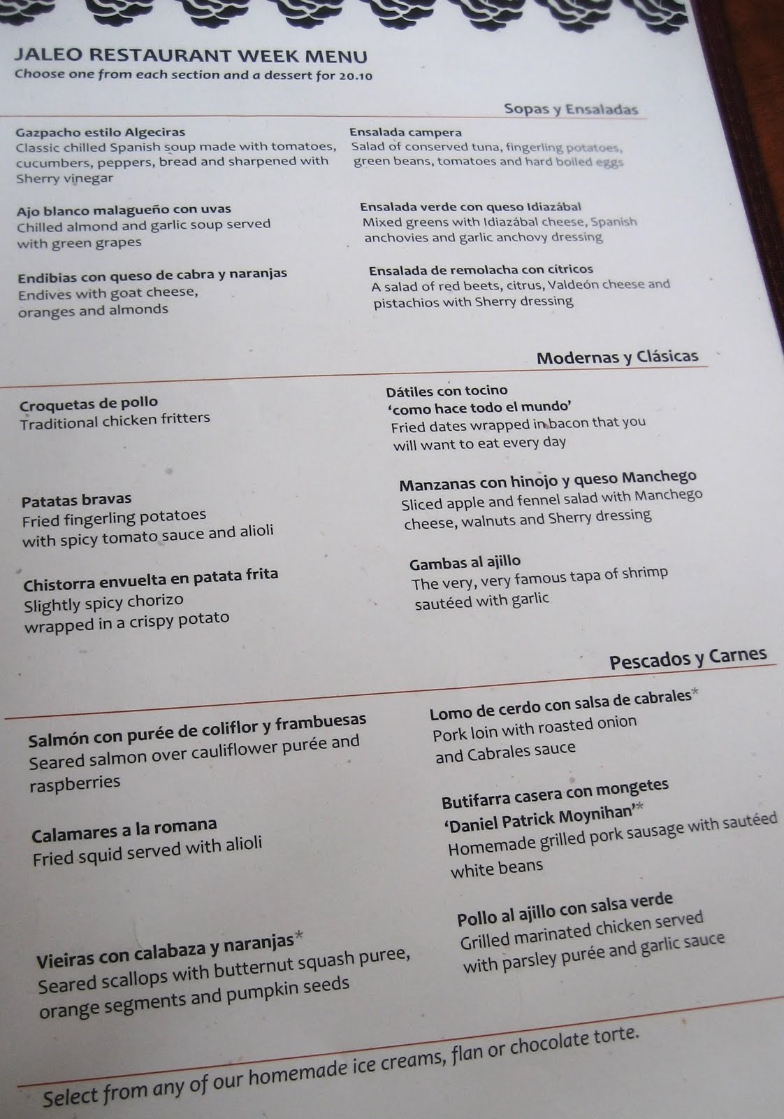 The Foodie Next Door: Lunch at Jaleo