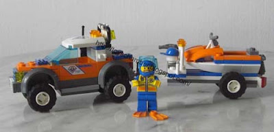 My little Toys Chamber: 7737 Lego City Coast Guard 4WD & Jet Scooter