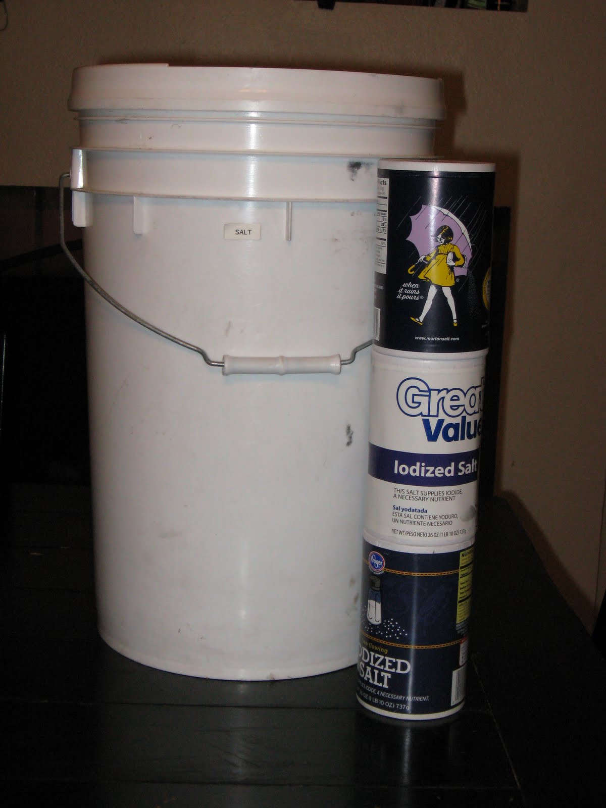 Idea Bottle: Food storage- SALT