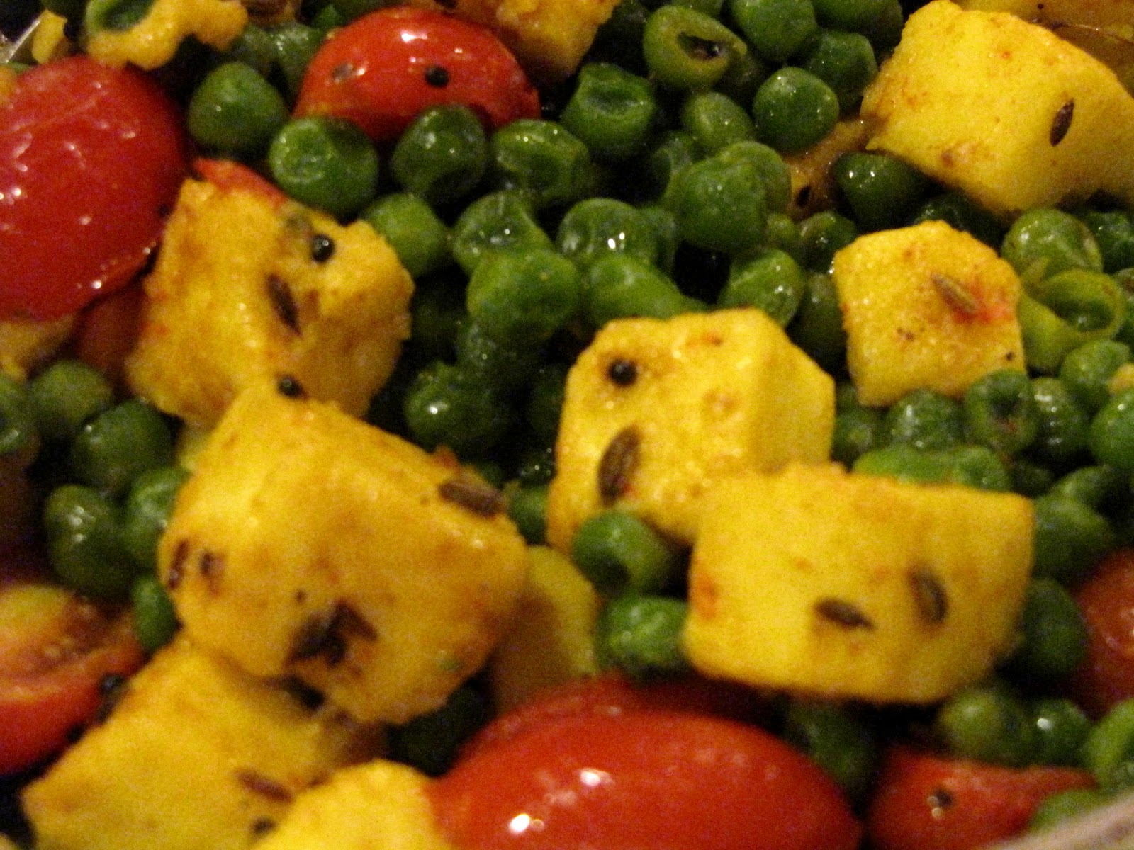 themustardseed......: Mutter Paneer