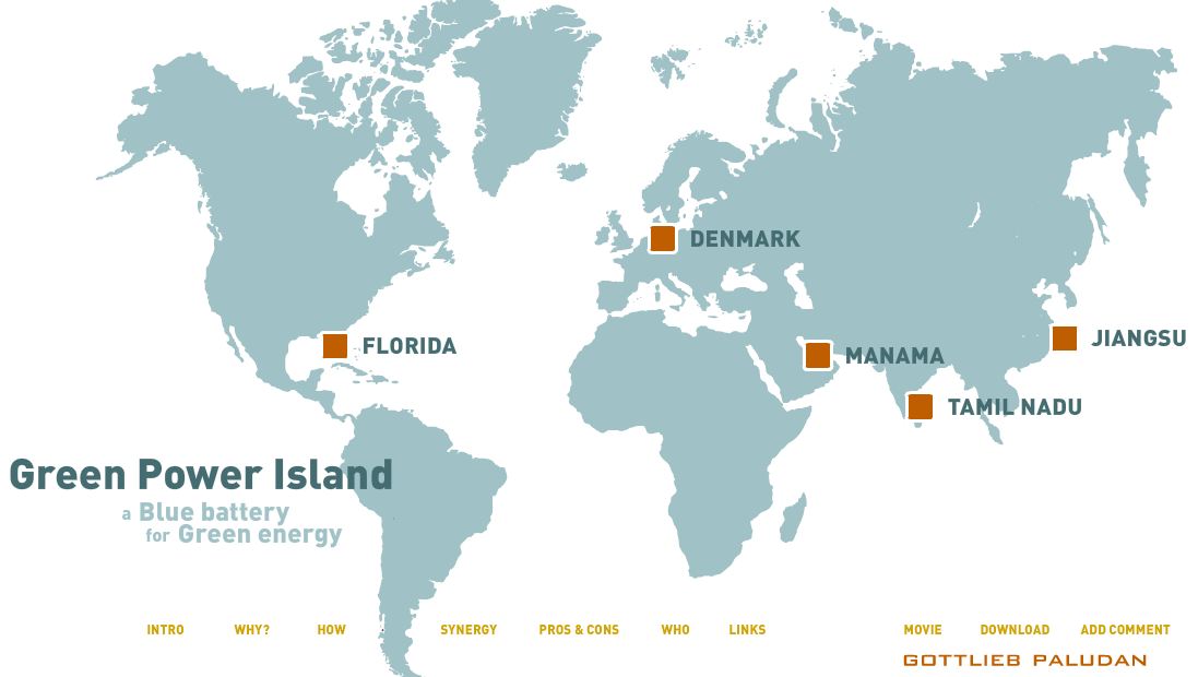 Coordenadas: Ilhas de Energia Verde (Green Power Island)