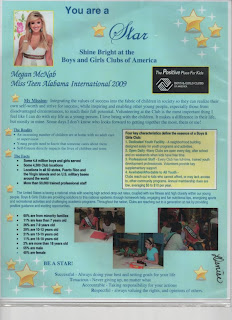 Idaho International Pageant Info: Example Platform Sheets