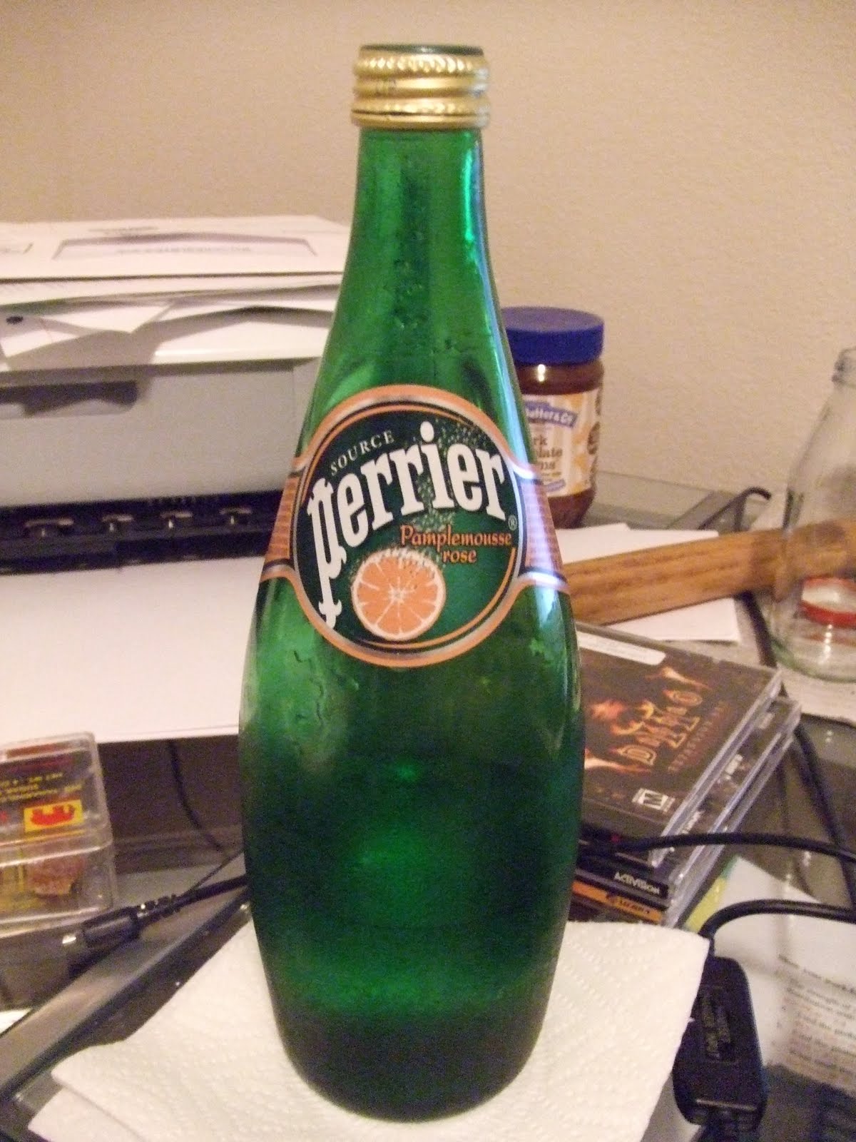 Drinkable Review: Perrier: Pampelmousse Rose
