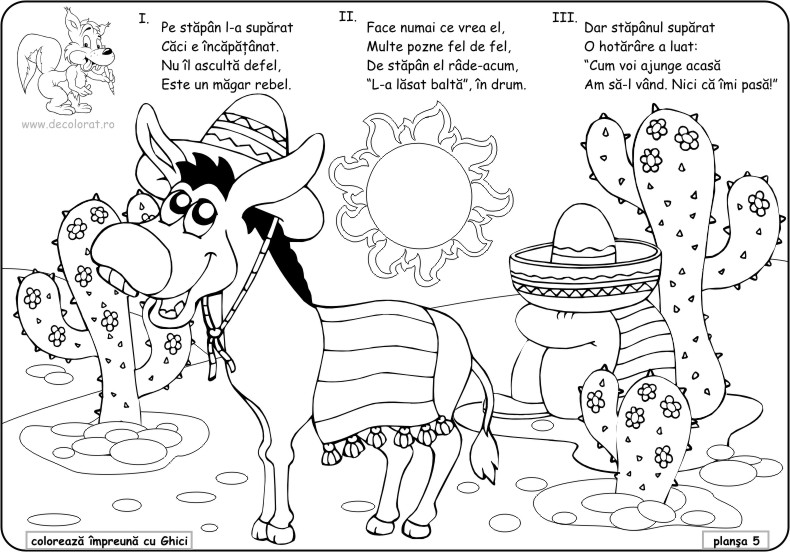 PLANSE DE COLORAT: PLANSA DE COLORAT - magar