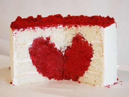 bonafidebride: DIY {Heart} Cake
