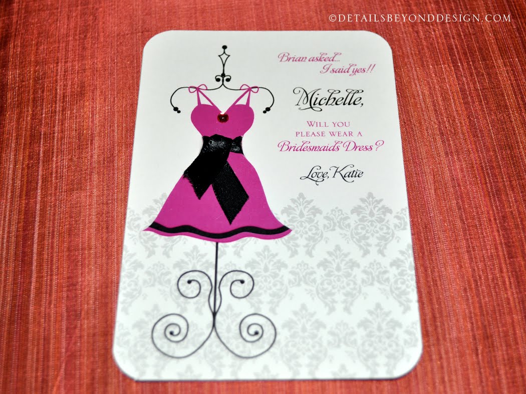 Details Beyond Design by Lauren: Will You Wear a Bridesmaid Dress ...