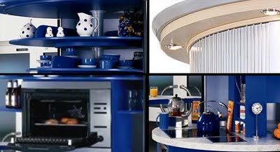 Modern Revolving Circular Kitchen from Compact Concepts | Home Design ...