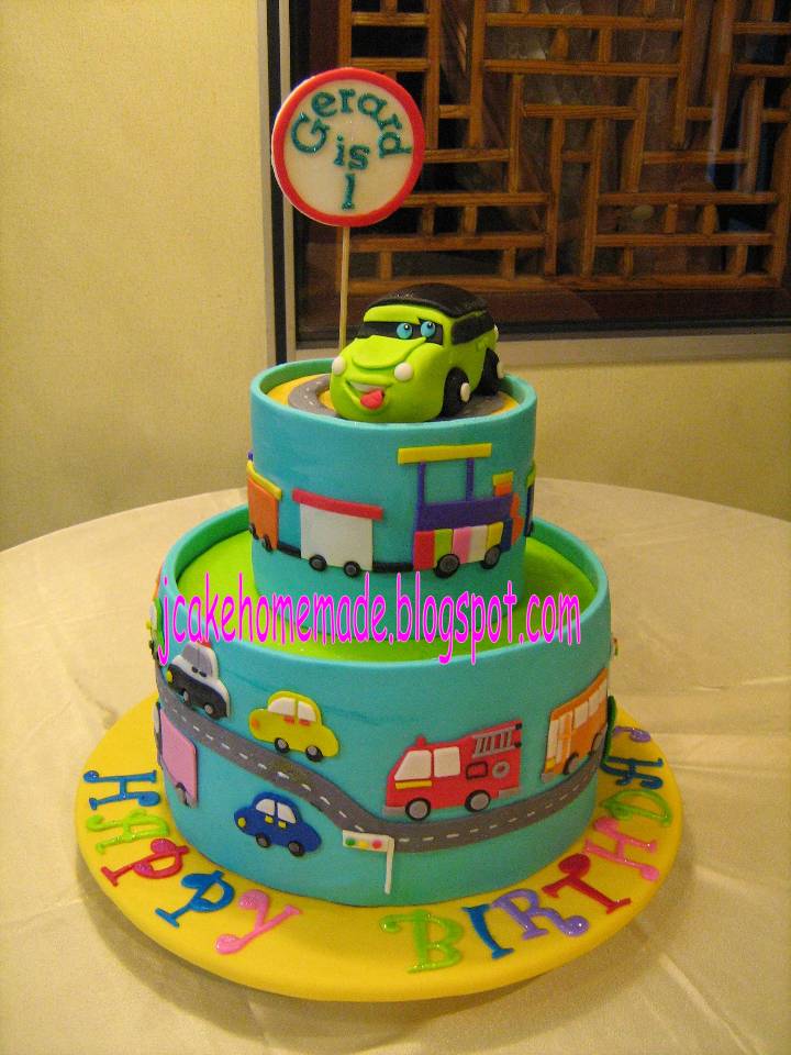 Jcakehomemade: Transportation cake