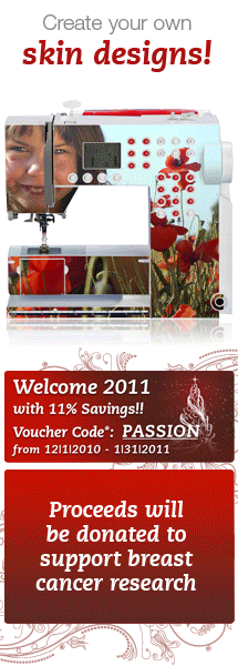 Fabric Fascination: Skins for Your Sewing Machine