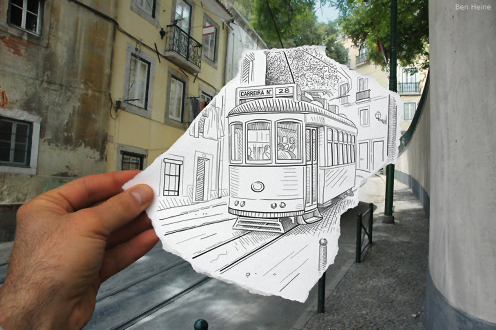 humorgrafe: Pencil vs Camera - The art of Ben Heine