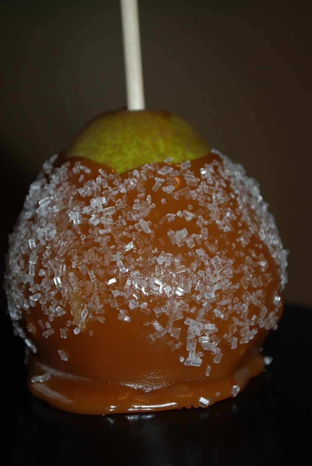 Have Your Cake and Eat it Too: Caramel Covered Pears