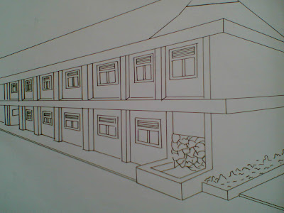 SMA NEGERI 3 KUNINGAN: perspektif bangunan