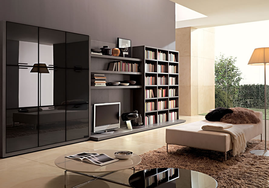 Contemporáneo de muebles de la sala - Simple But Luxurious Homes