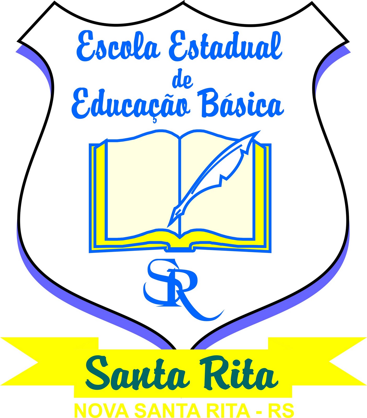 E .E. E. B. Santa Rita: Logotipo da Escola