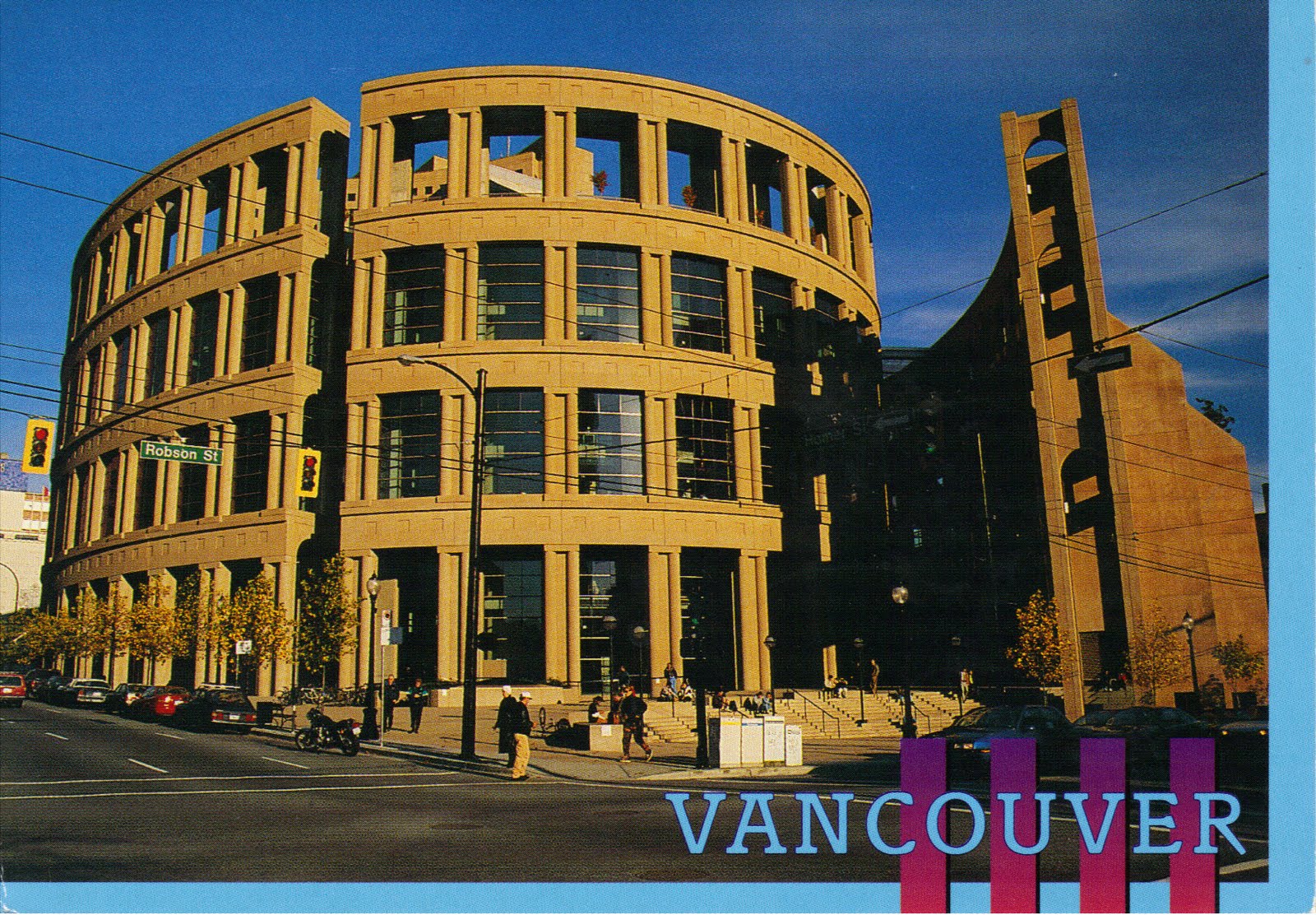 POSTALES INVENTADAS: 511. Vancouver, British Columbia New Public Library