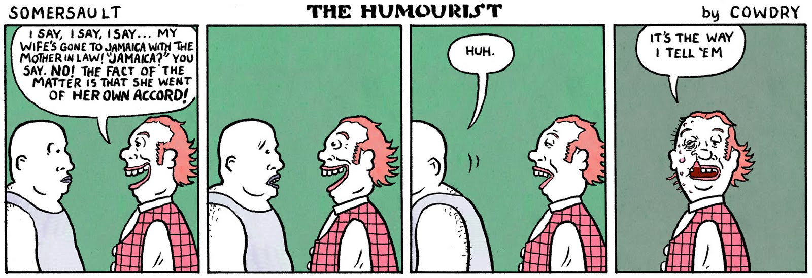 The Humorist - A Strip by Richard Cowdry : r/comics