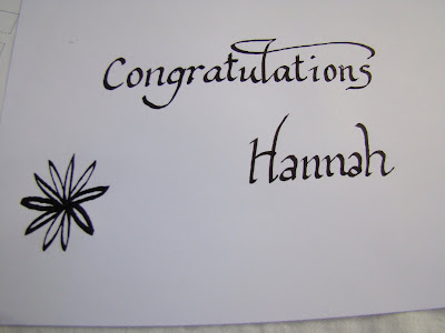 Flat Stanley's California Adventure: CONGRATULATIONS HANNAH