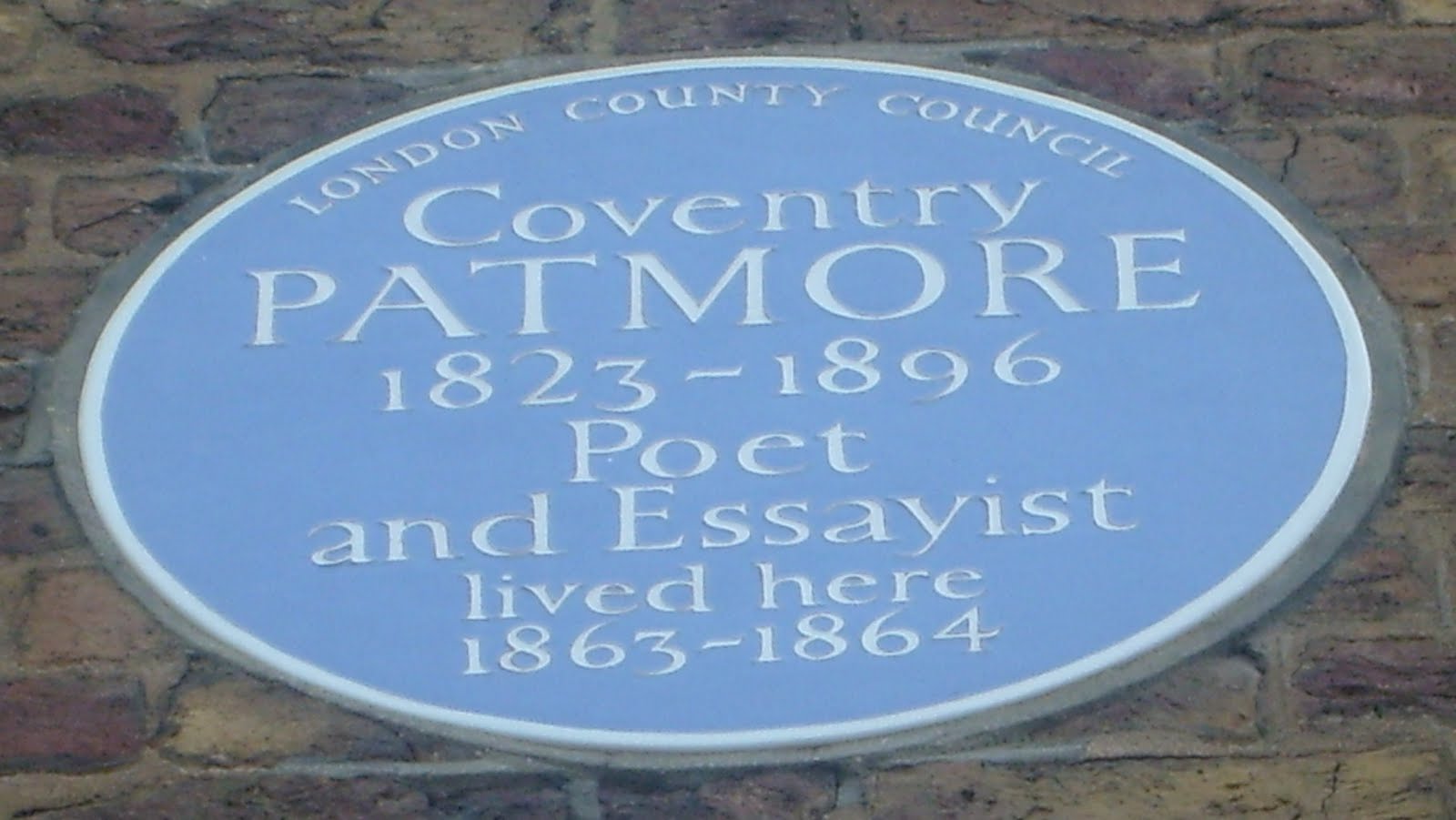 Dr Tony Shaw: Coventry Patmore, 1984, and Percy Street, Fitzrovia ...