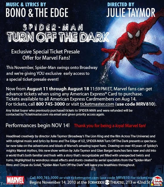 U2 Sombras e Árvores Altas - Blog: Novamente adiado, musical 'Spider ...