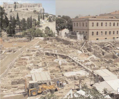 Acropolis Museum the destruction of archaeological area beyond ...