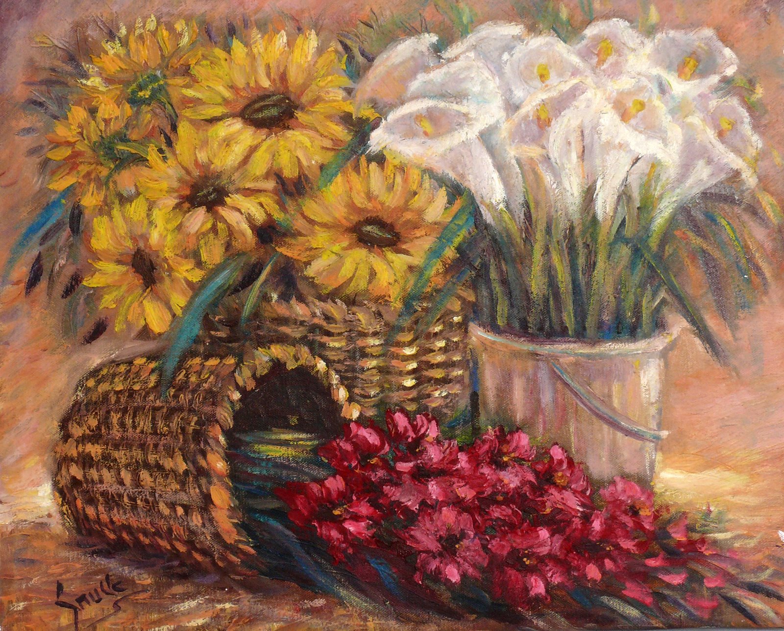 Impulso Arte Peru: Bodegón De Flores