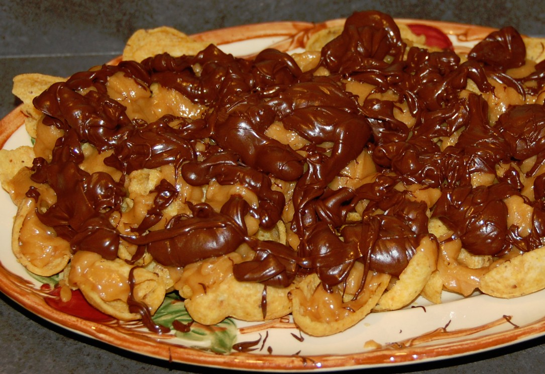 recipe for buckeye crunch, or funky frito fruckies