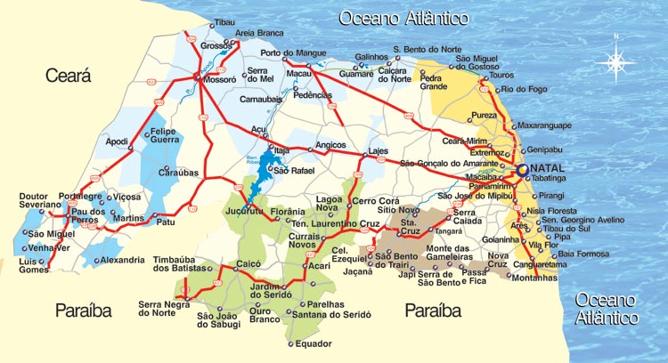 Blog do Boscoito: Polos Turísticos do RN