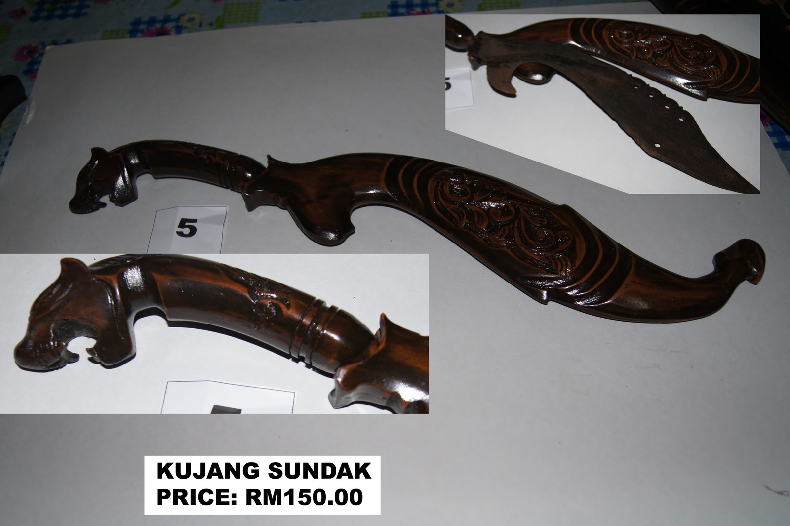 senjata melayu: senjata melayu untuk dijual