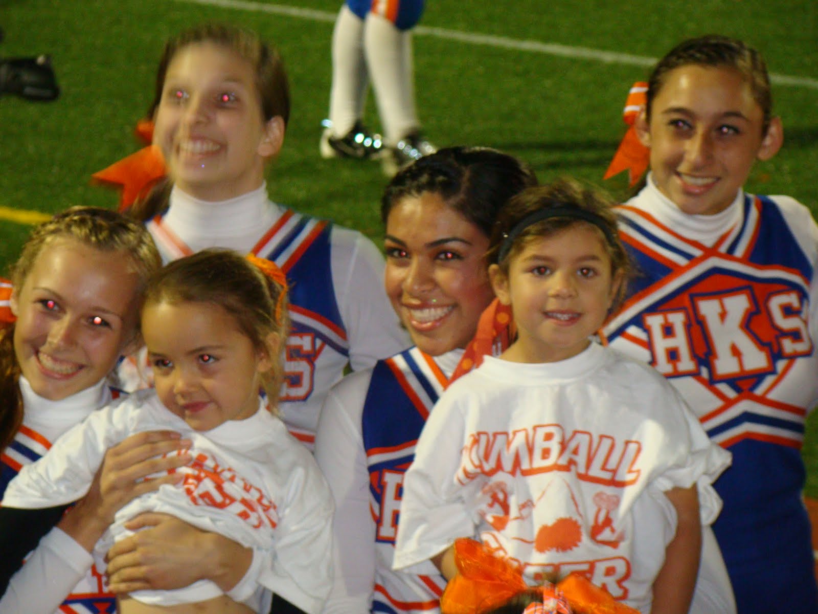 The Brown Family: KHS Cheer Game