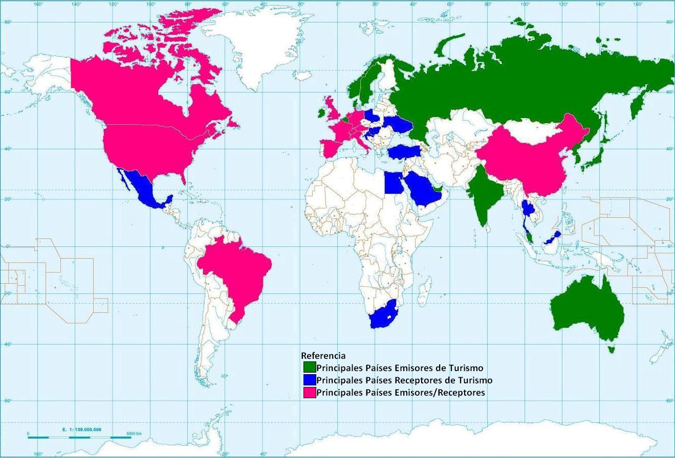 Geografía Turística Mundial: TRABAJO PRÁCTICO N° 1: TURISMO Y TERRITORIO